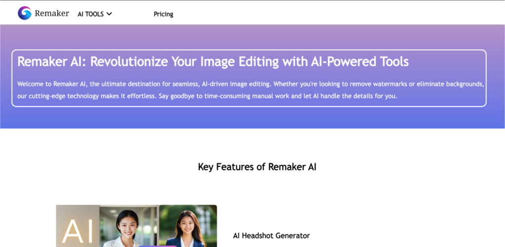 Remaker AI Review: Best AI Image Editing Tool in 2024?