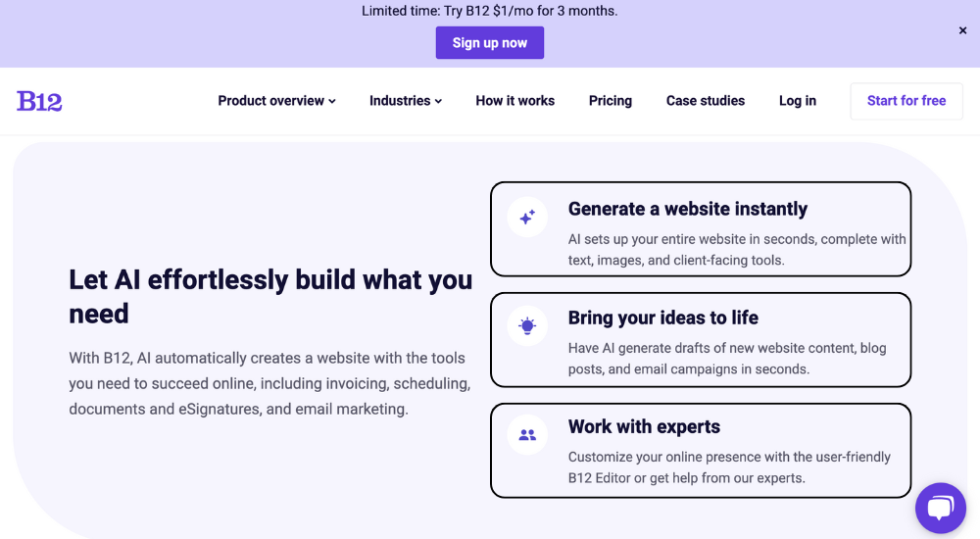 B12 AI Review 2026: Is It Really Build a Site in 60 Seconds?