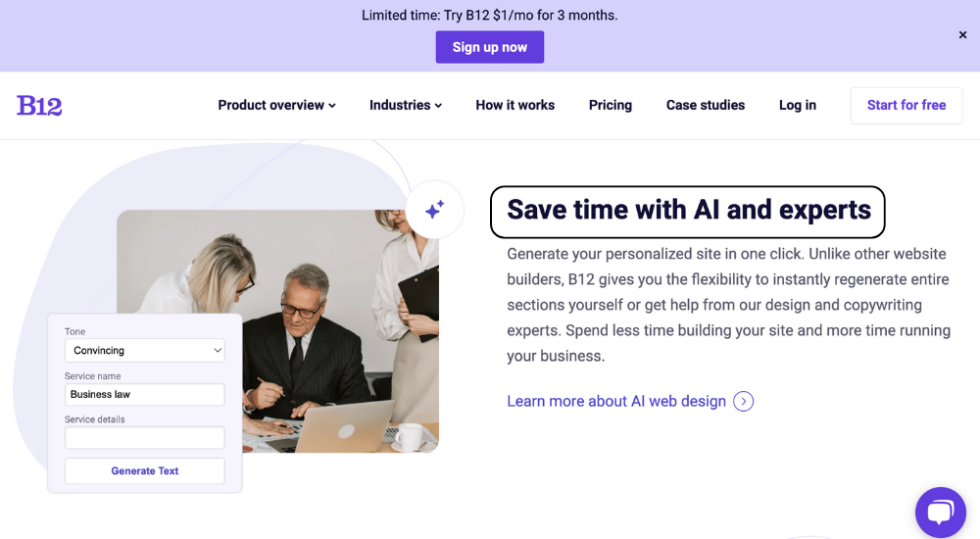 B12 AI Review 2026: Is It Really Build a Site in 60 Seconds?