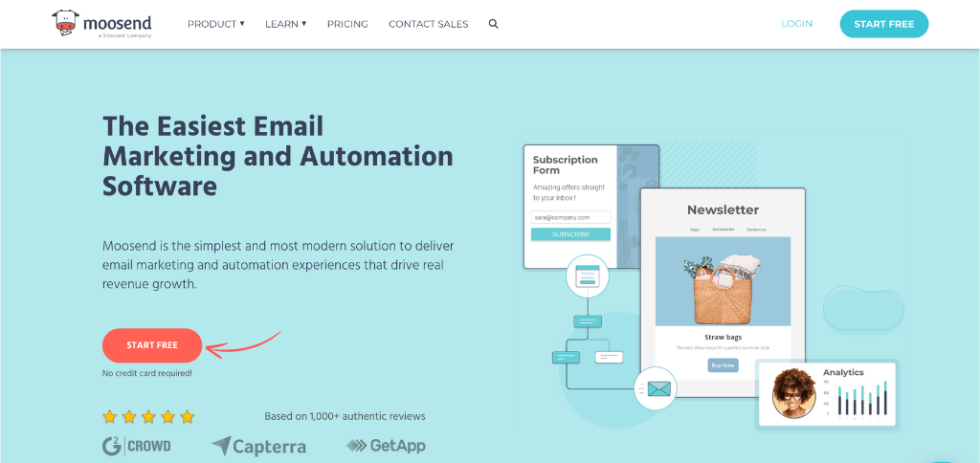 Moosend Review 2024: The Best Email Marketing Tool?