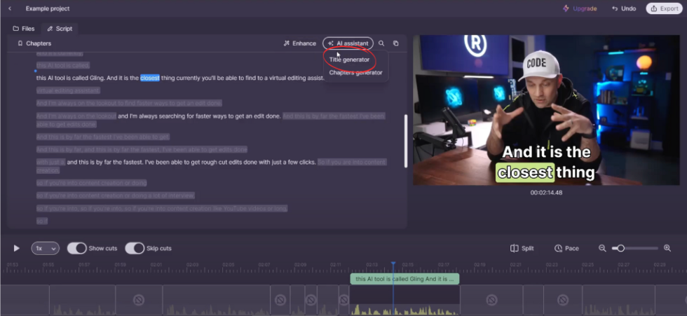 Gling AI Review: Edit YouTube Videos 10x Faster in 2025?