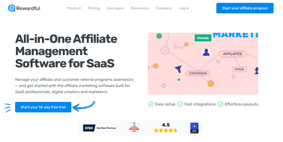 Rewardful Review: Easy Affiliate Management in 2025